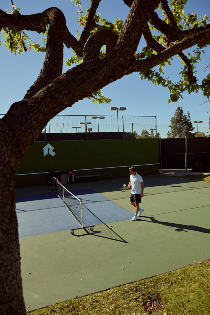This Pickleball Pro is Bringing Hollywood's players together - Waves